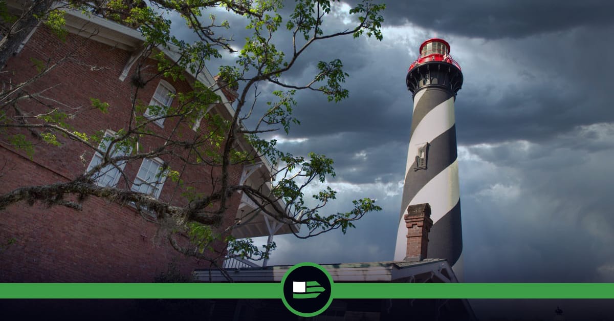 St. Augustine Lighthouse Hauntings On Treacherous Seas - HUS